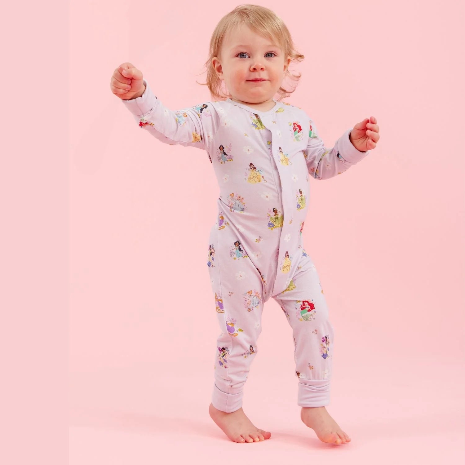 Disney Princess grow with me coverall – Cotton Belles Boutique & Co